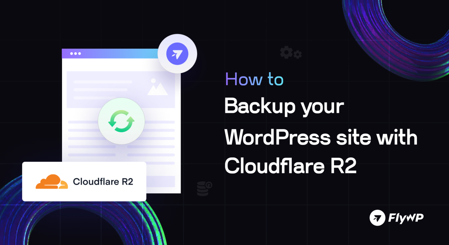 How to backup a WordPress site with Cloudflare R2