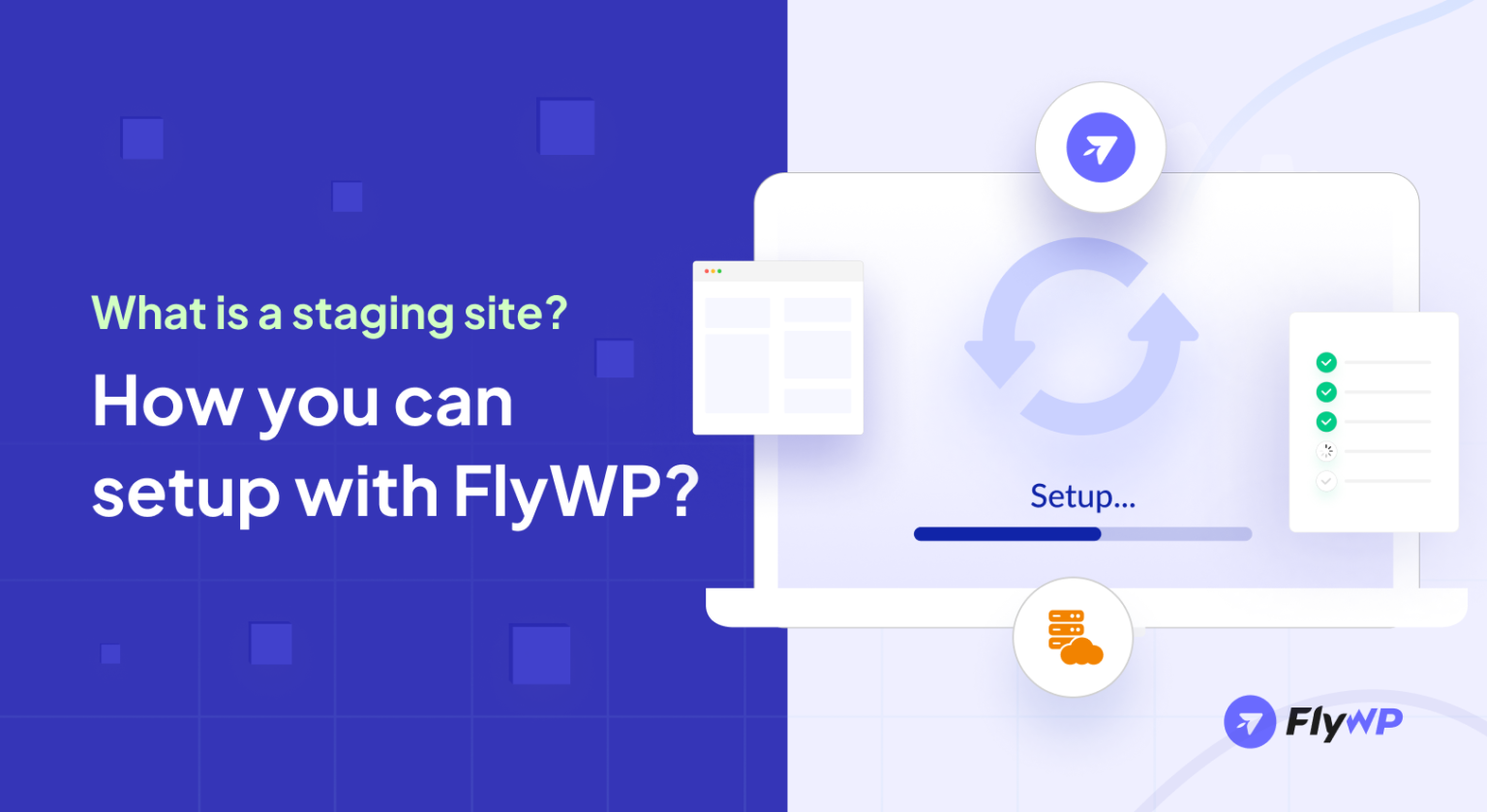 How to create a staging site with FlyWP